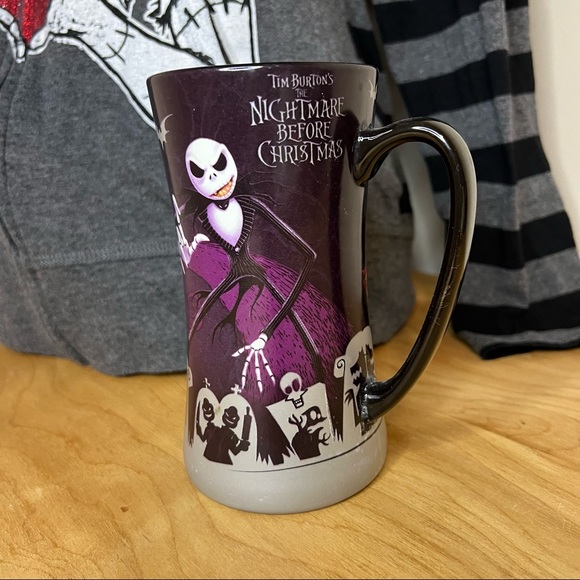 Disney | Dining | Disney Nightmare Before Christmas Skellington Mug ...